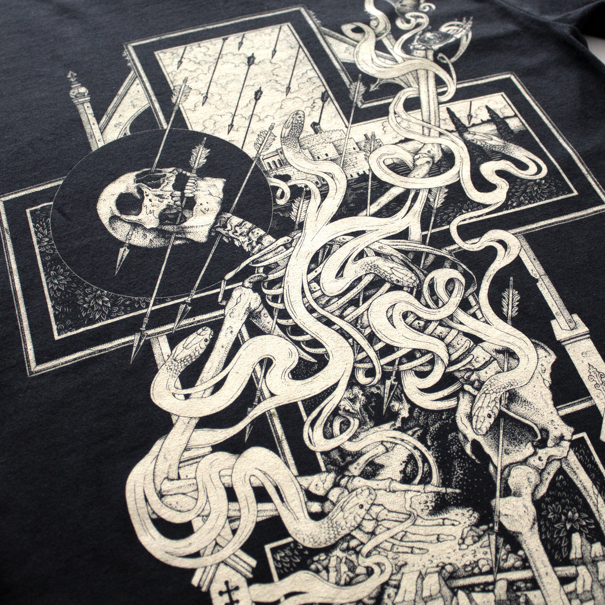 Mens Gothic, Graphic & Skeleton T Shirts Online - La Mort Clothing